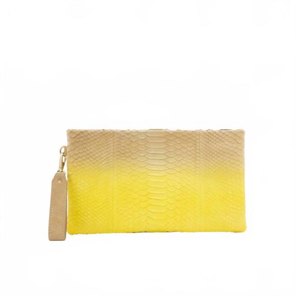 CLARIS VIROT | Bags | New Claris Virot Womens Lou Clutch Bag In Yellow ...